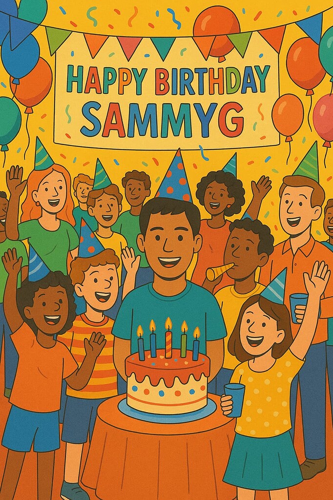 Happy Birthday, SammyG ! 🥳 - Announcements - Sapien Medicine