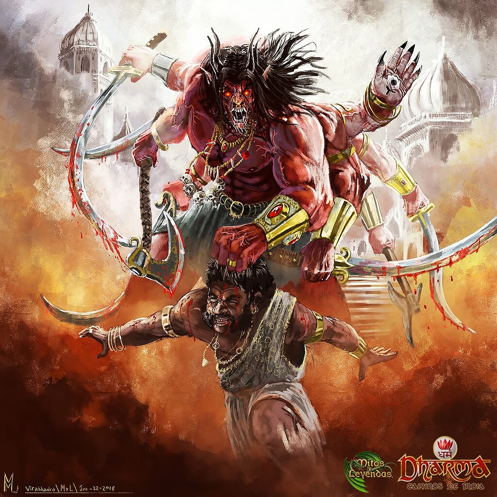 Lord Virabhadra (Avatar of Lord Shiva) - Community and Side Projects ...